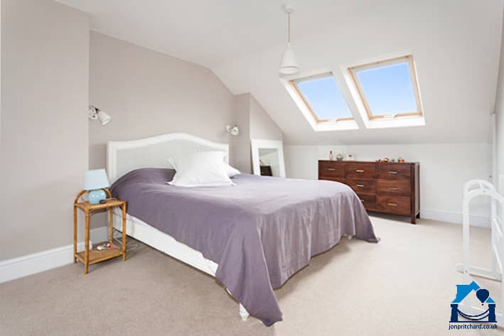 Terraced loft conversions photo gallery | Jon Pritchard Ltd