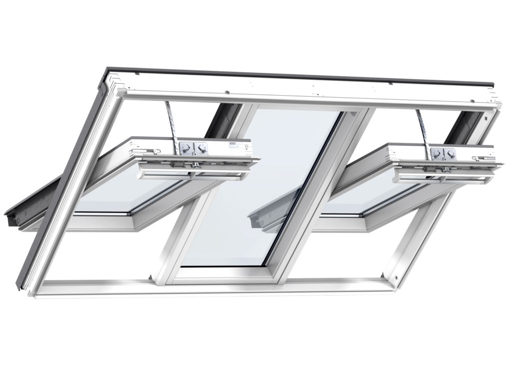 VELUX 3-in-1 centre pivot drawing | Jon Pritchard Ltd
